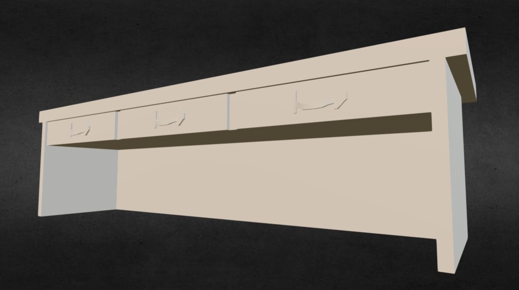 Counter - 3D model by a25abcd [a6fedd6] - Sketchfab