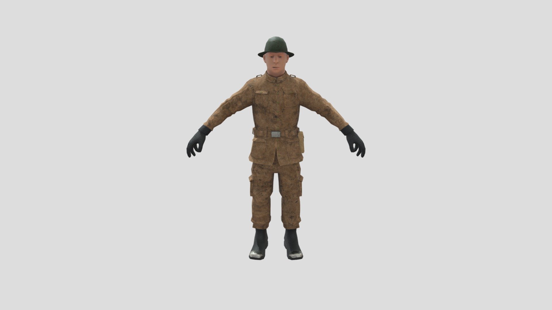 Army guy - 3D model by JR0z3 [a6ff11c] - Sketchfab