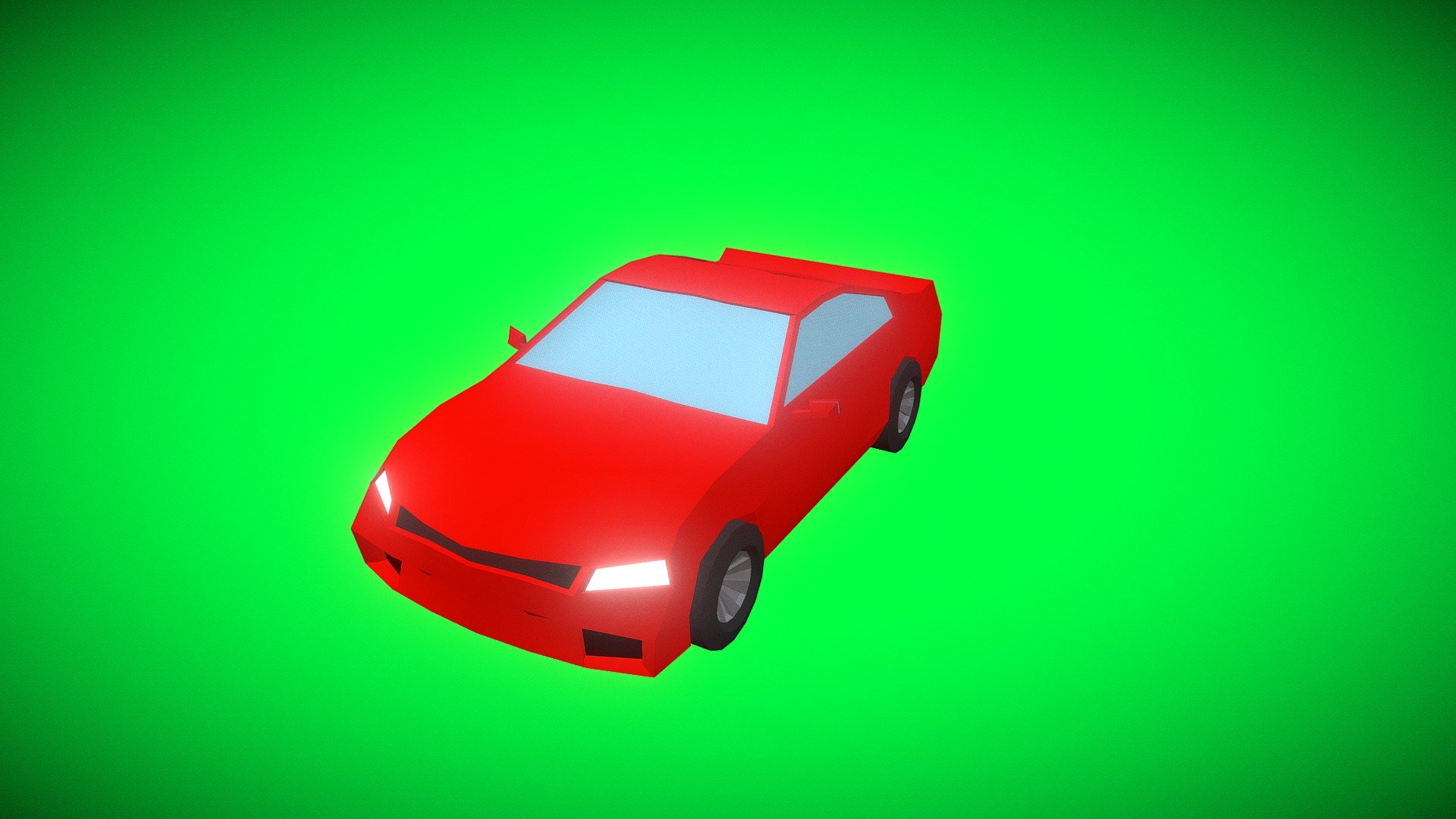 Low-Poly Sports Car - Download Free 3D model by Syed Inzamam Haseen ...