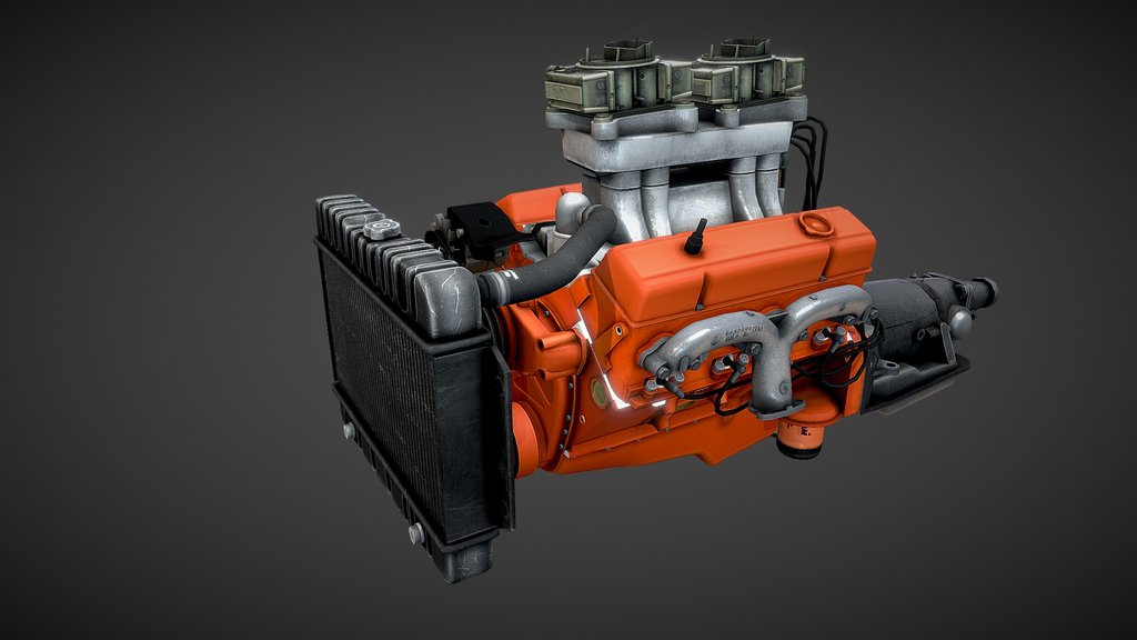 Chevy Engine Models - A 3D model collection by SBChevy58 - Sketchfab