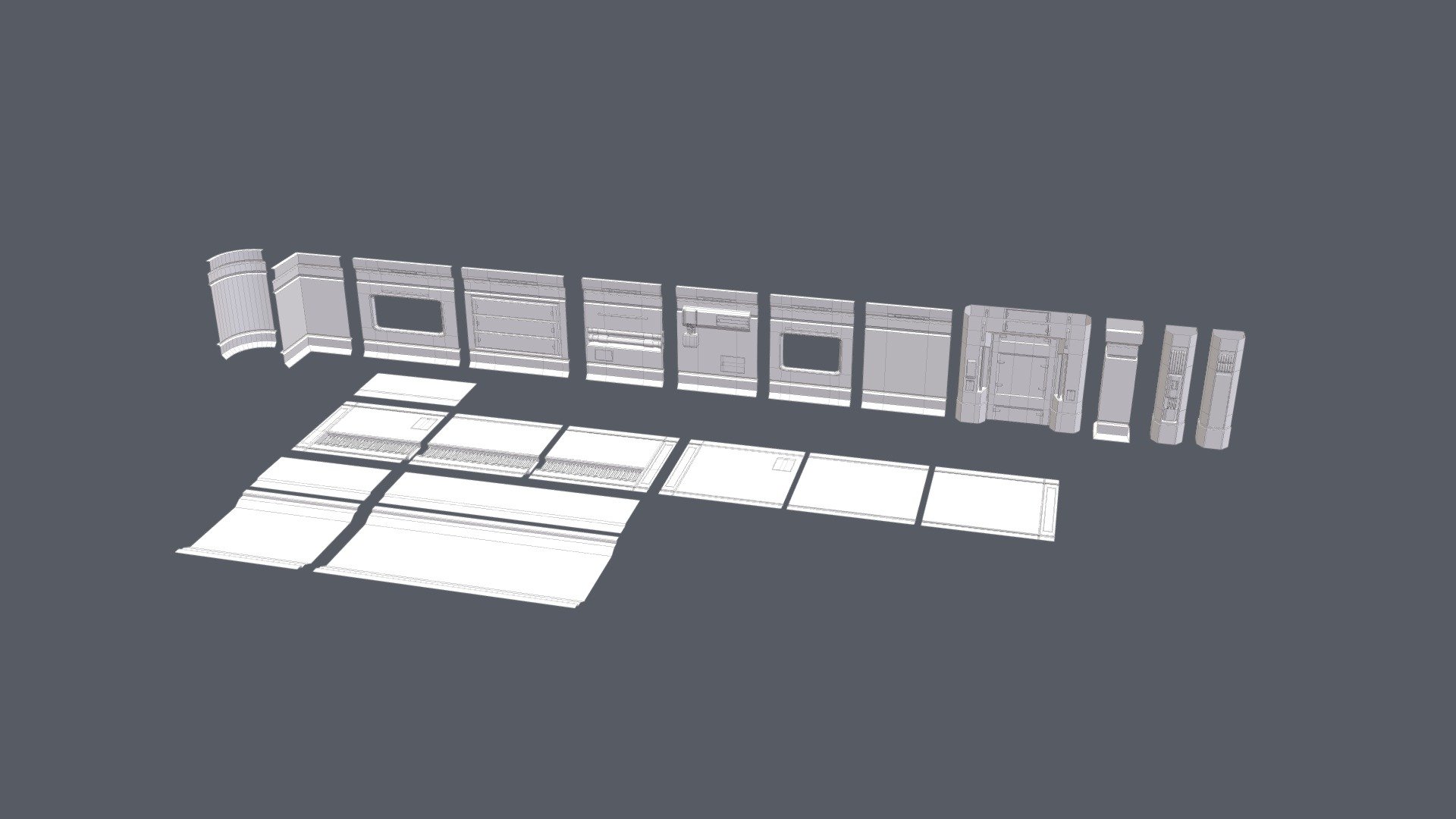 As1 - ModularAssetPack - 3D model by eunice-ng [a702b06] - Sketchfab
