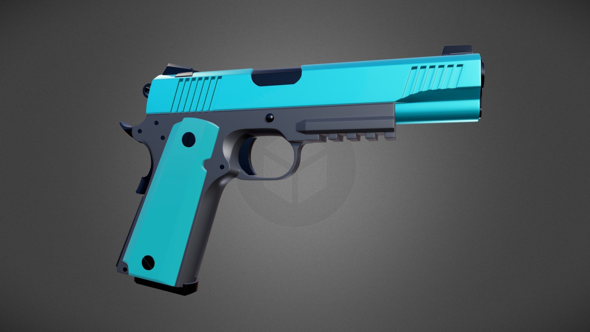 Colt M1911 - 3D model by NULL_SIL (@null-sil) [a7032be] - Sketchfab