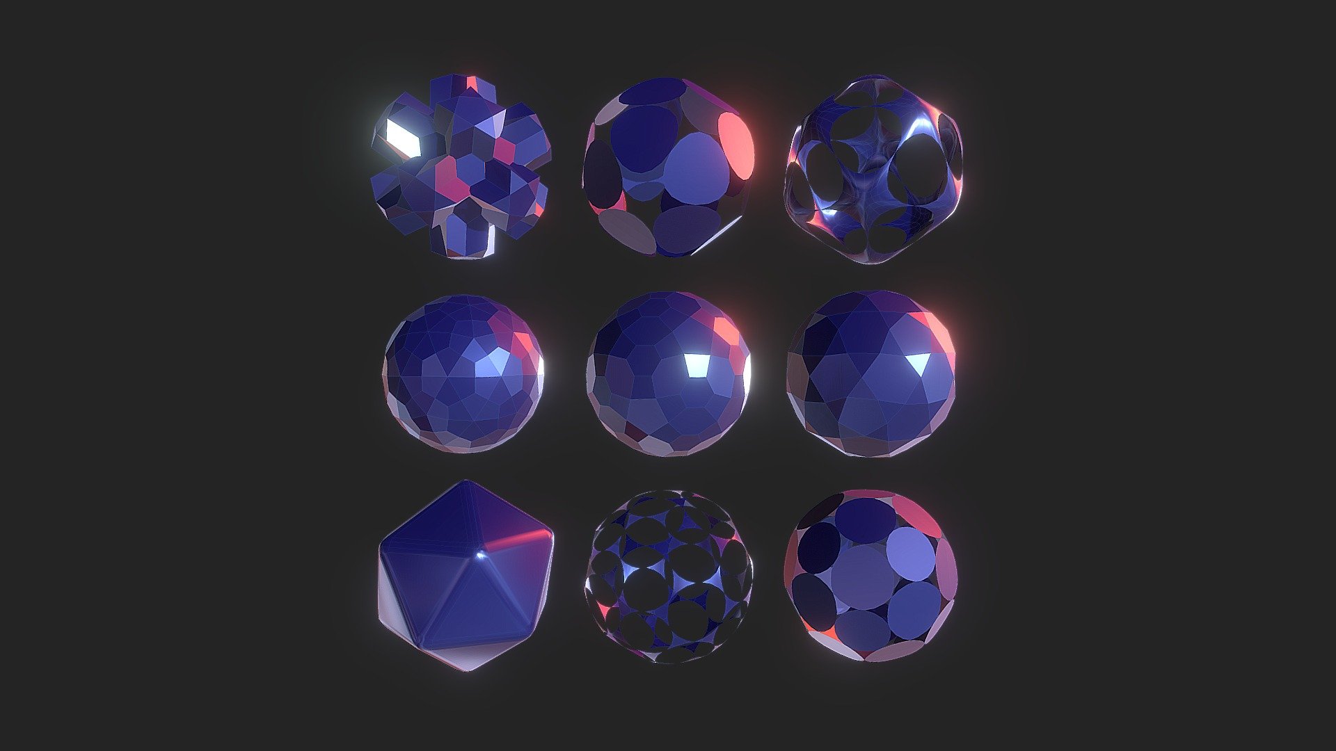 Icosphere Studies 2 - Download Free 3D model by tamminen [a703464 ...