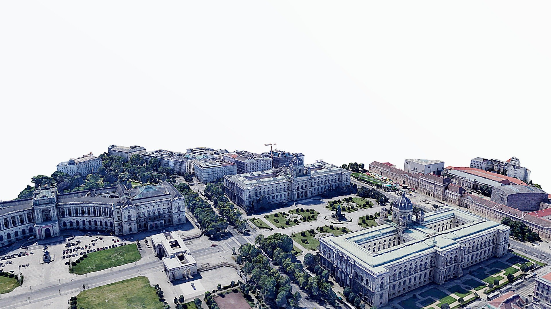 Natural History Museum Vienna,Hofburg,palace,map - 3D model by SENSIET ...