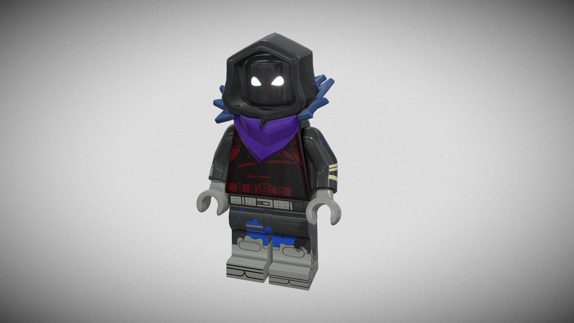 3D Raven Lego Character - 3D model by Ali Janjua (@janjuaali77 ...