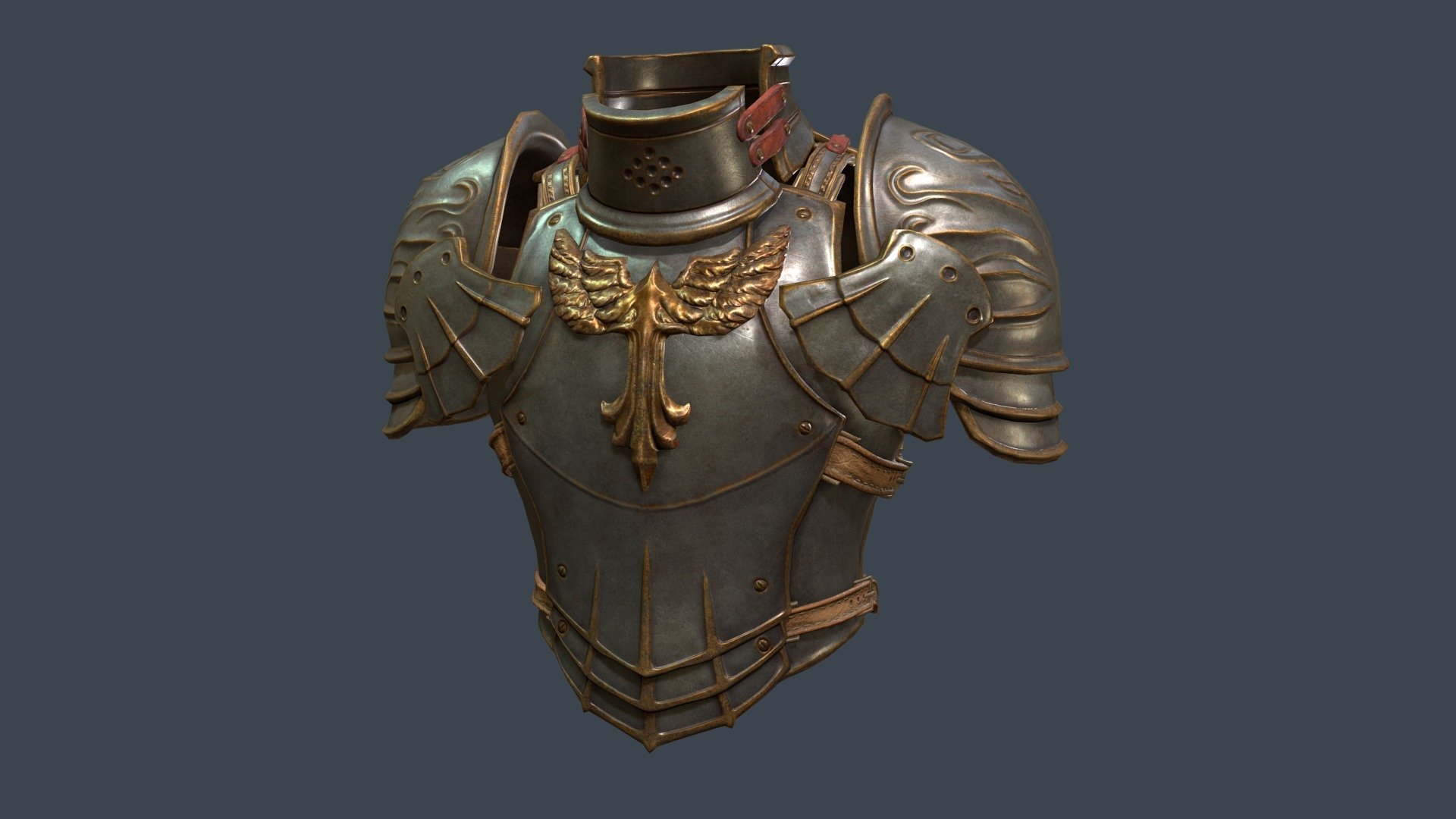 PBR_West_Armour - 3D model by wazaha [a7047f6] - Sketchfab