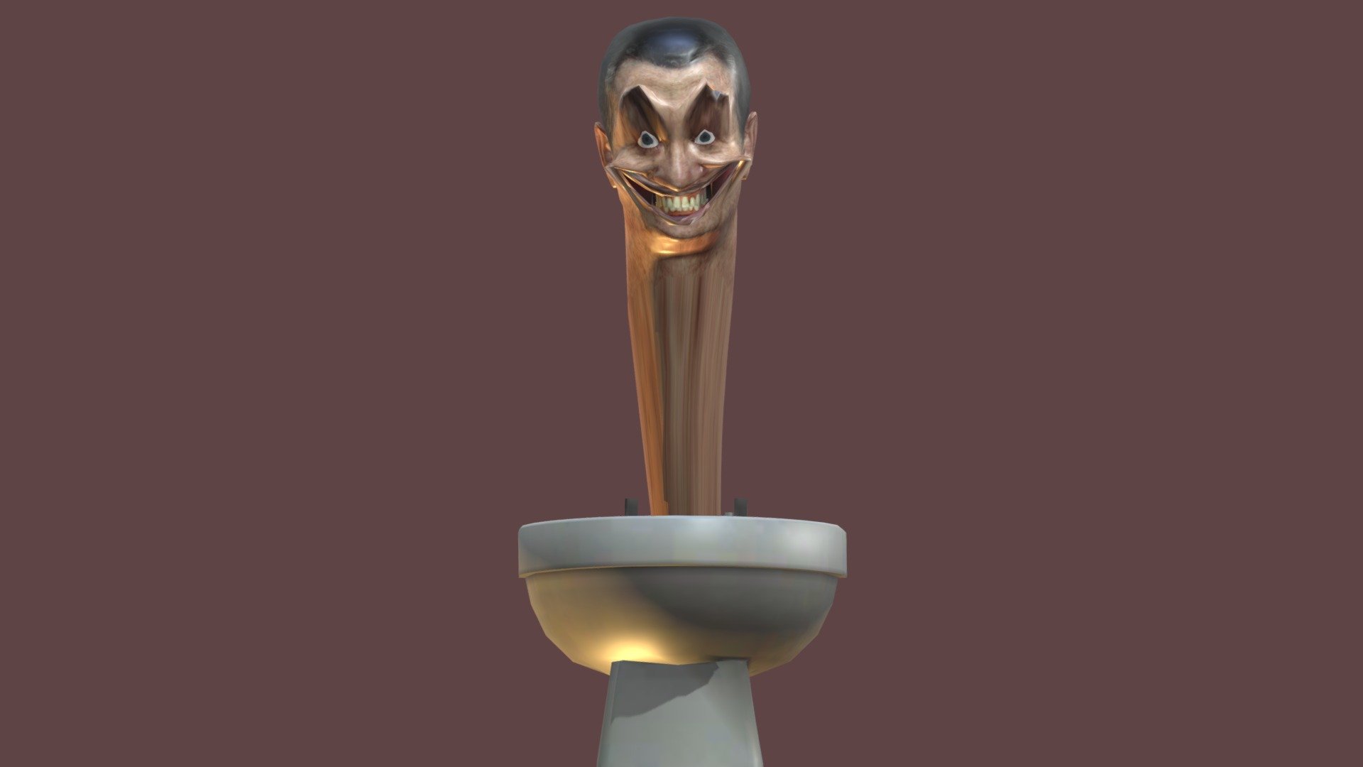 skibidi toilet long neck - Download Free 3D model by pamm (@daeboommmm ...
