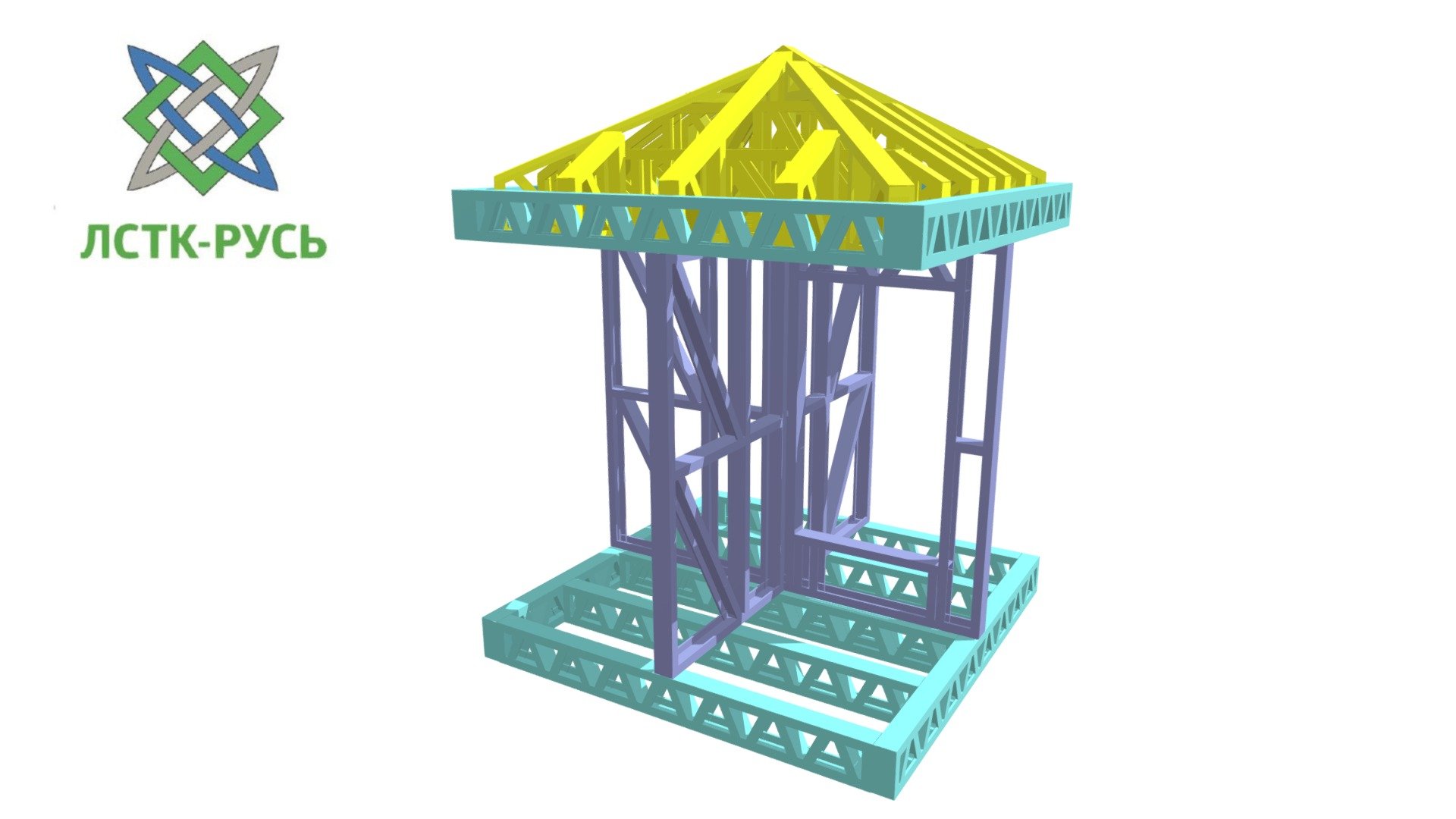 truss 2x2 - 3D model by lstk-rus [a705a2d] - Sketchfab