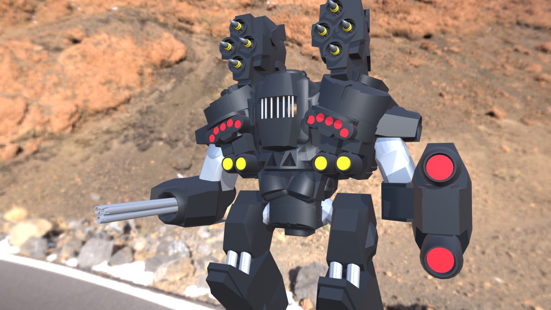 war mech - Download Free 3D model by graham (@shenr) [a705b8c] - Sketchfab