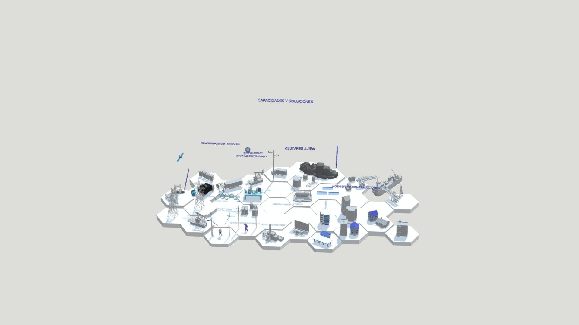 energy industry - AR model - 3D model by Tronadores [a707314] - Sketchfab