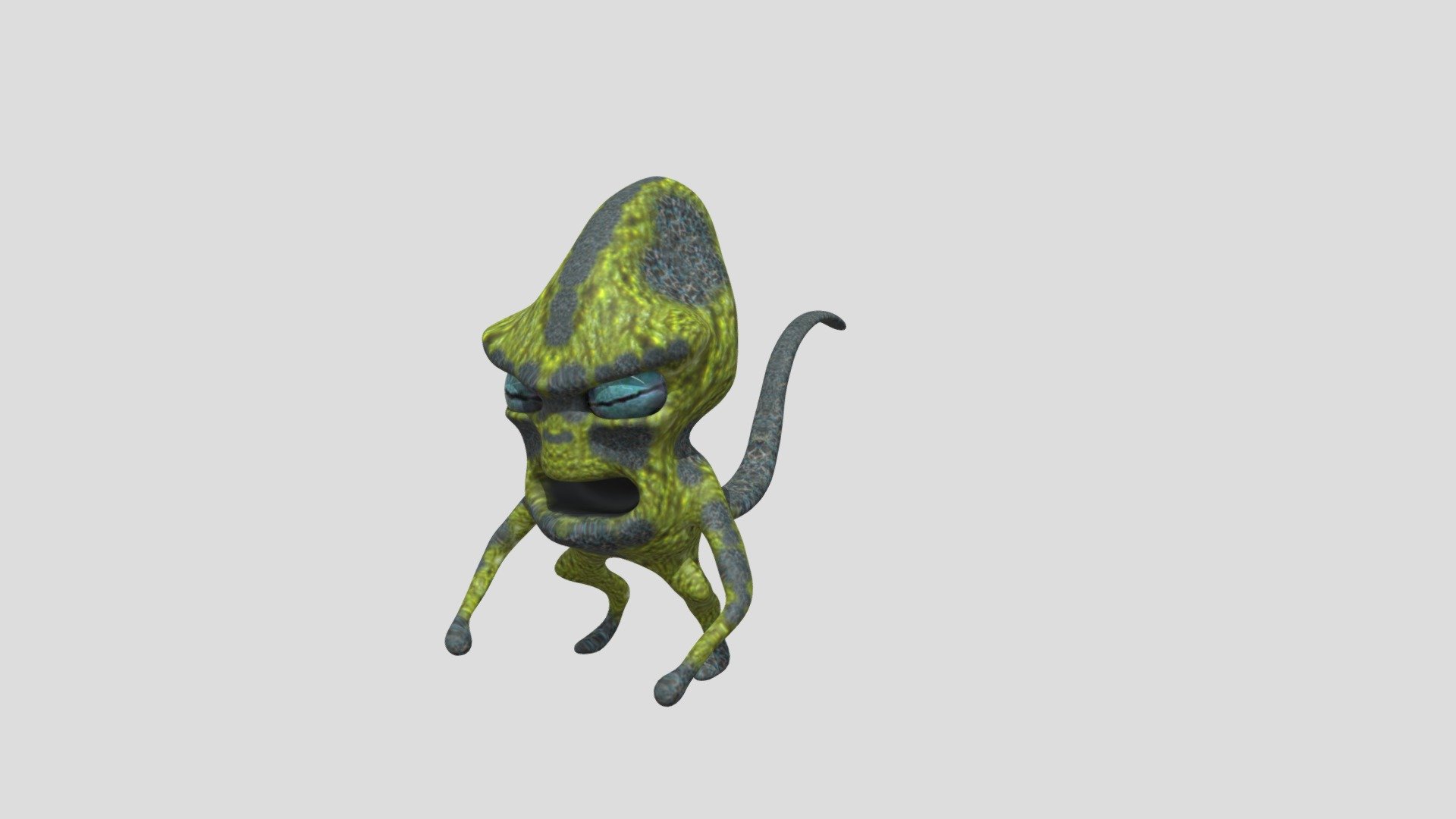 Alien - Download Free 3D model by climanyaro [a707a97] - Sketchfab