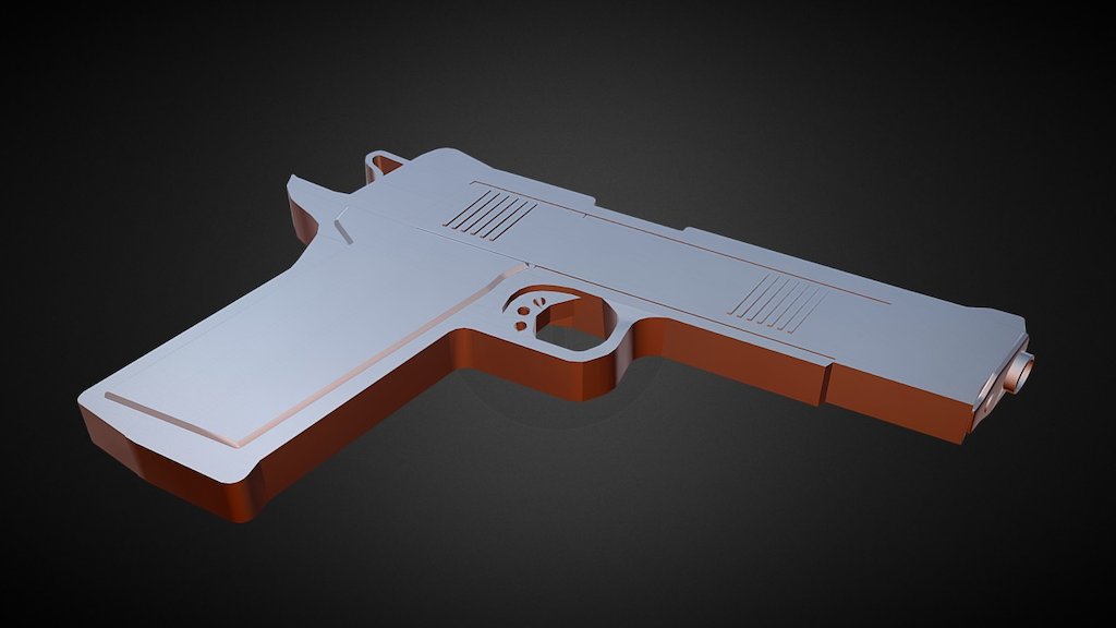 Hidden secrets - gun model - 3D model by Mariam Hussein (@mariammivz ...