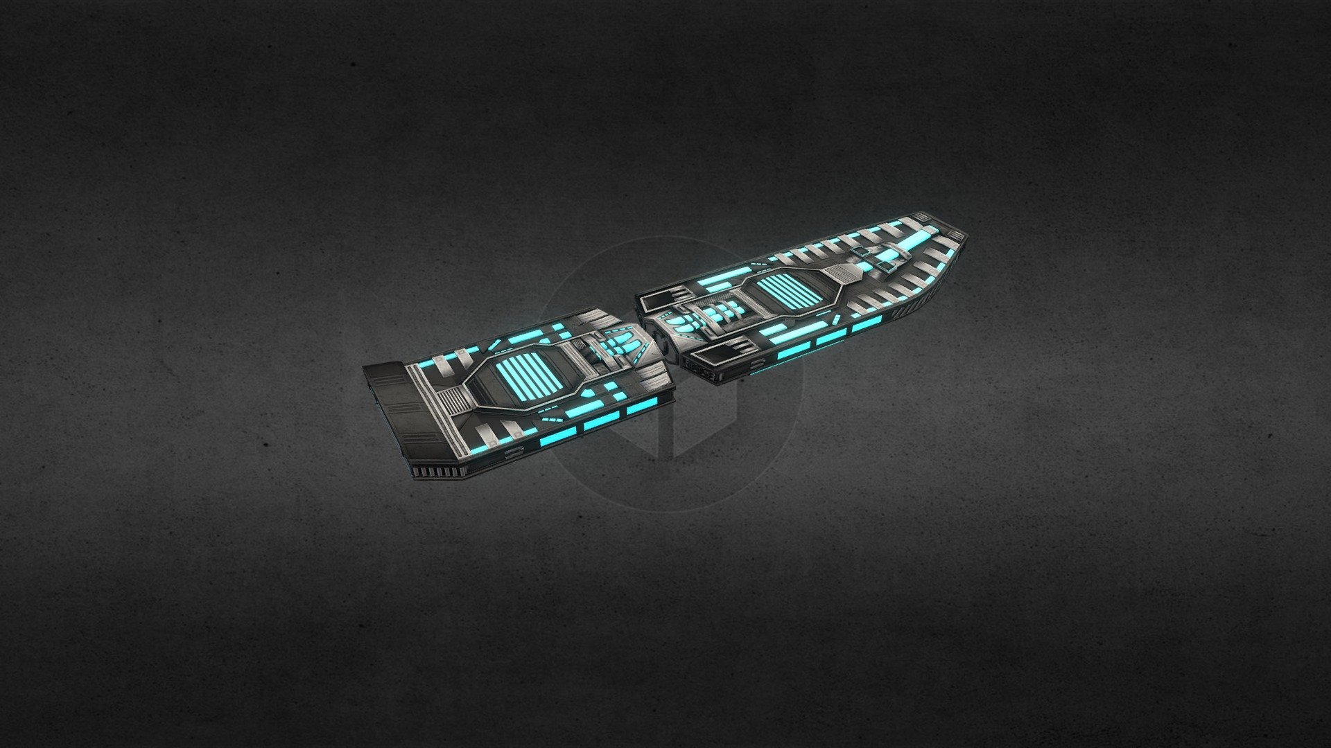 HVR-10 Hoverboard | Game Ready - 3D model by Matzgo [a7080f7] - Sketchfab
