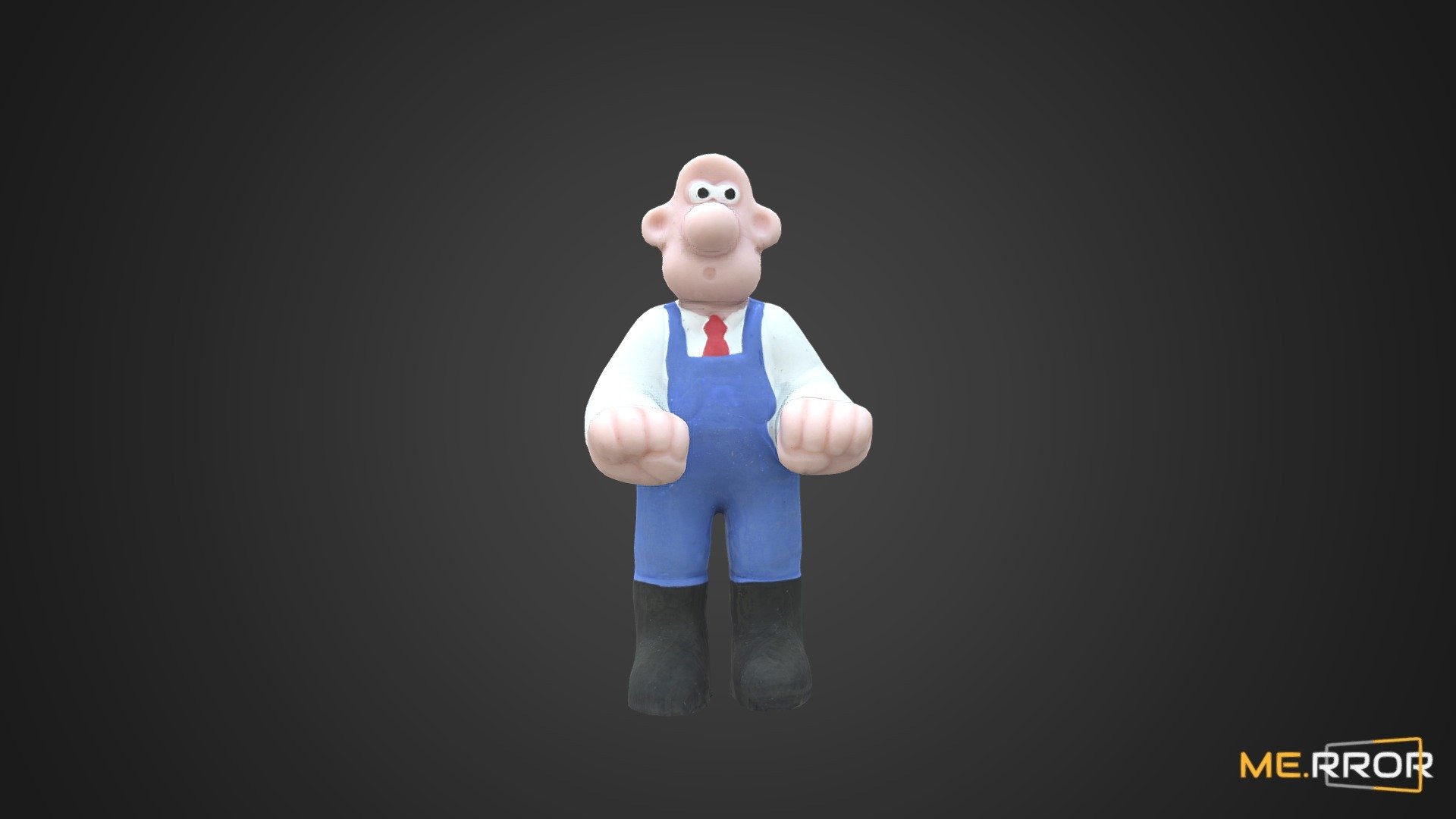 [Game-Ready] Cartoon Chracter Wallace Figure - Buy Royalty Free 3D ...