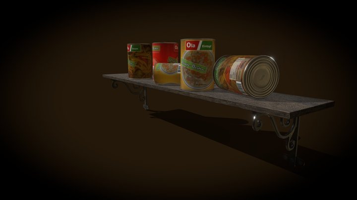 Soup-can 3D models - Sketchfab