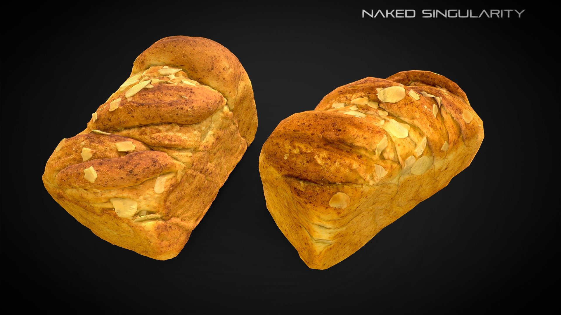 3D Scan Bread - Brioche photogrammetry 4K - Buy Royalty Free 3D model ...