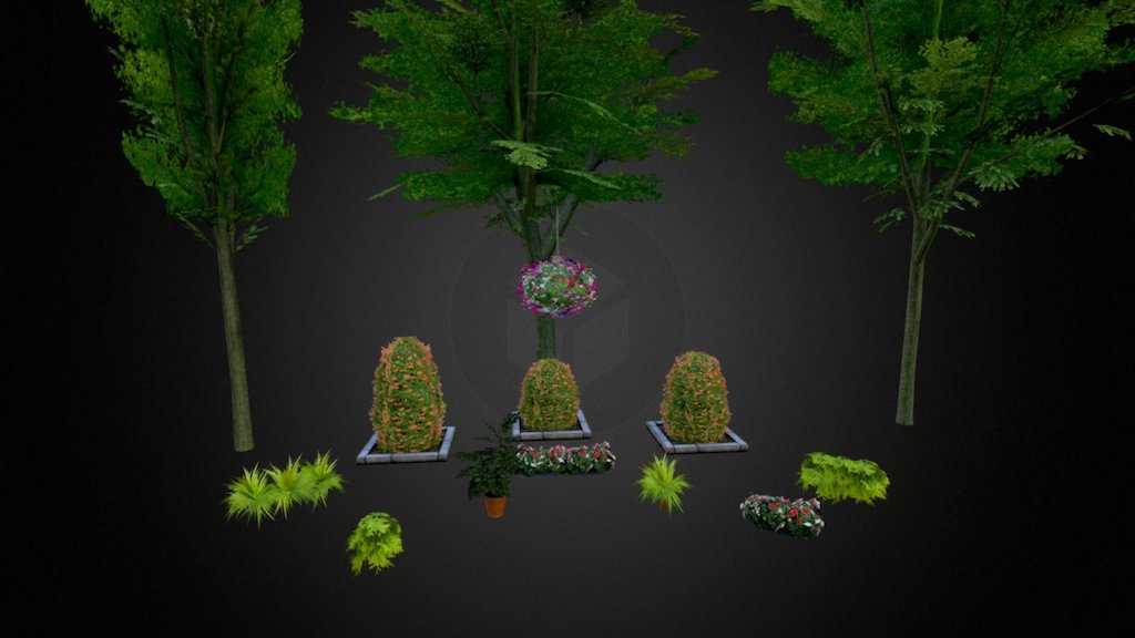 Foliage - 3D model by d4psa [a70c2dd] - Sketchfab