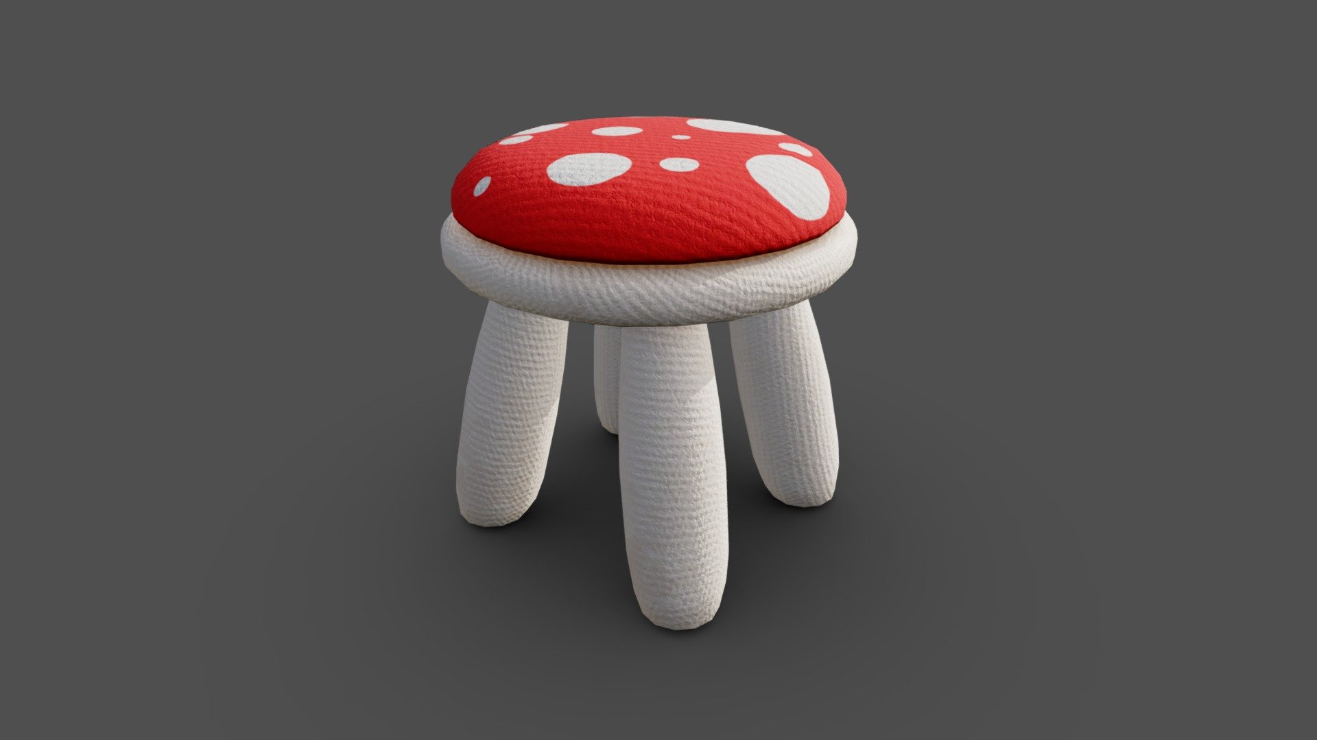 mushroom stool - Buy Royalty Free 3D model by Vanessa Araújo ...