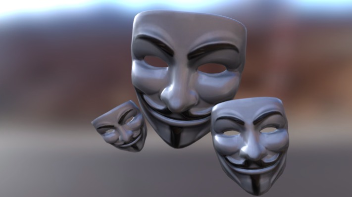 Vendetta Mask - Download Free 3D model by Lundi CG Art (@DeonCoke ...