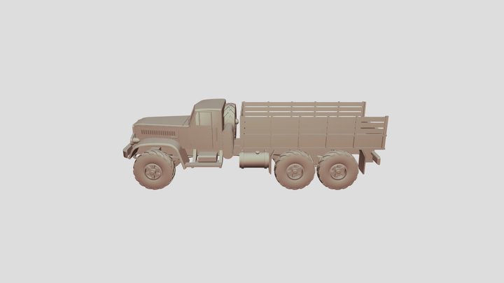 Kraz-255 3D models - Sketchfab