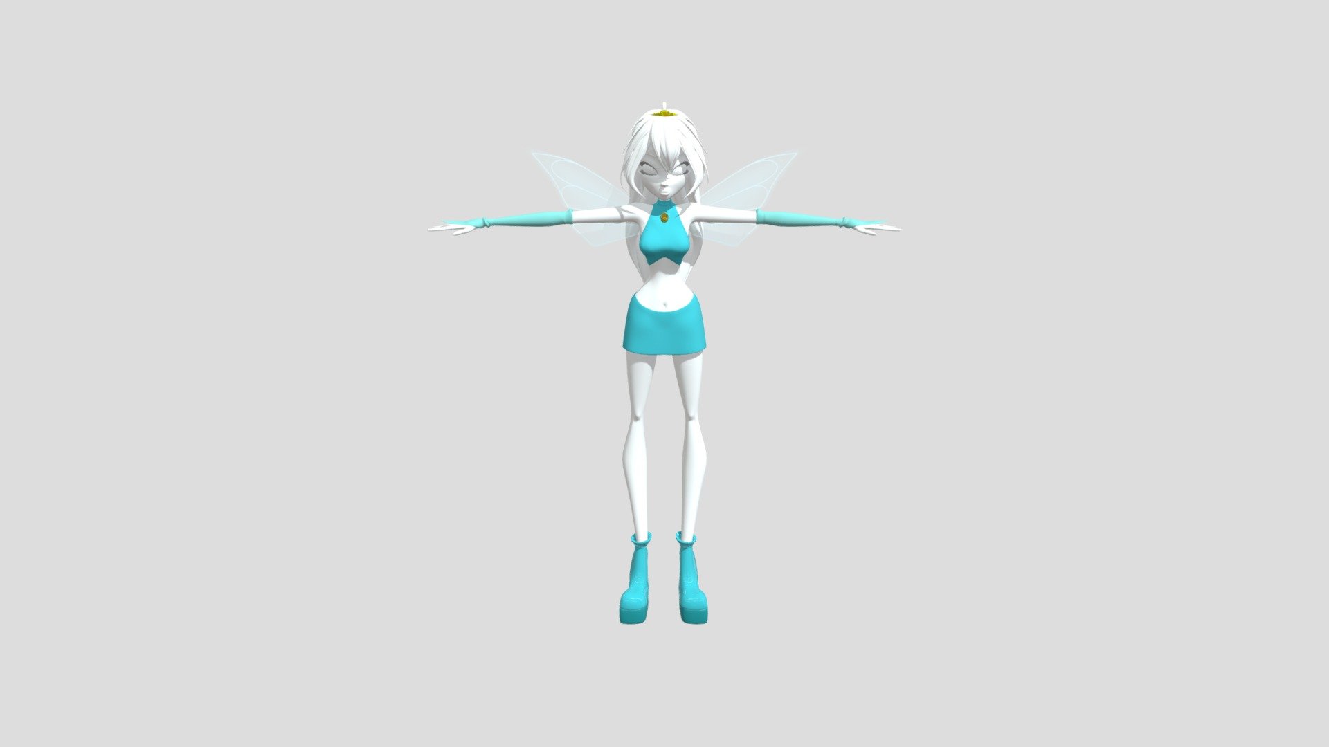 Magic Winx Bloom Base Model - Download Free 3D model by Chermiful ...