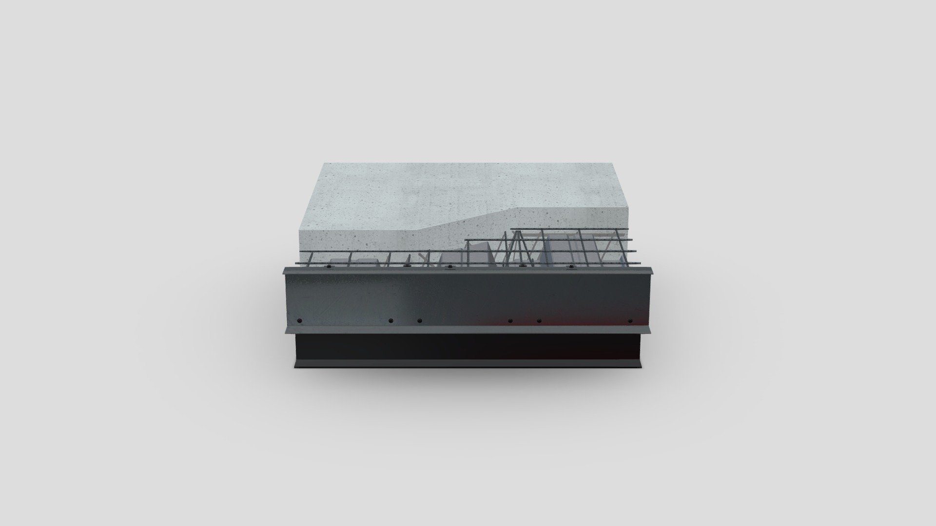 Steel Deck - 3D model by thalleseduardomm90 [a711102] - Sketchfab