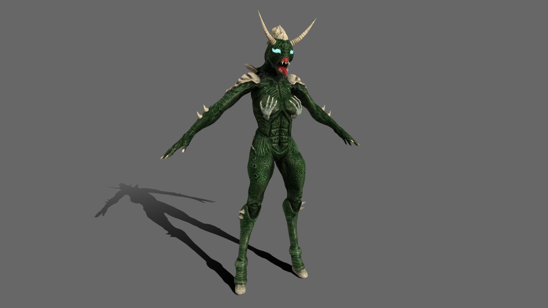 Galactic Creature 02.6 - 3D model by YuriONYX (@YuriOHuKC) [a7149e0 ...