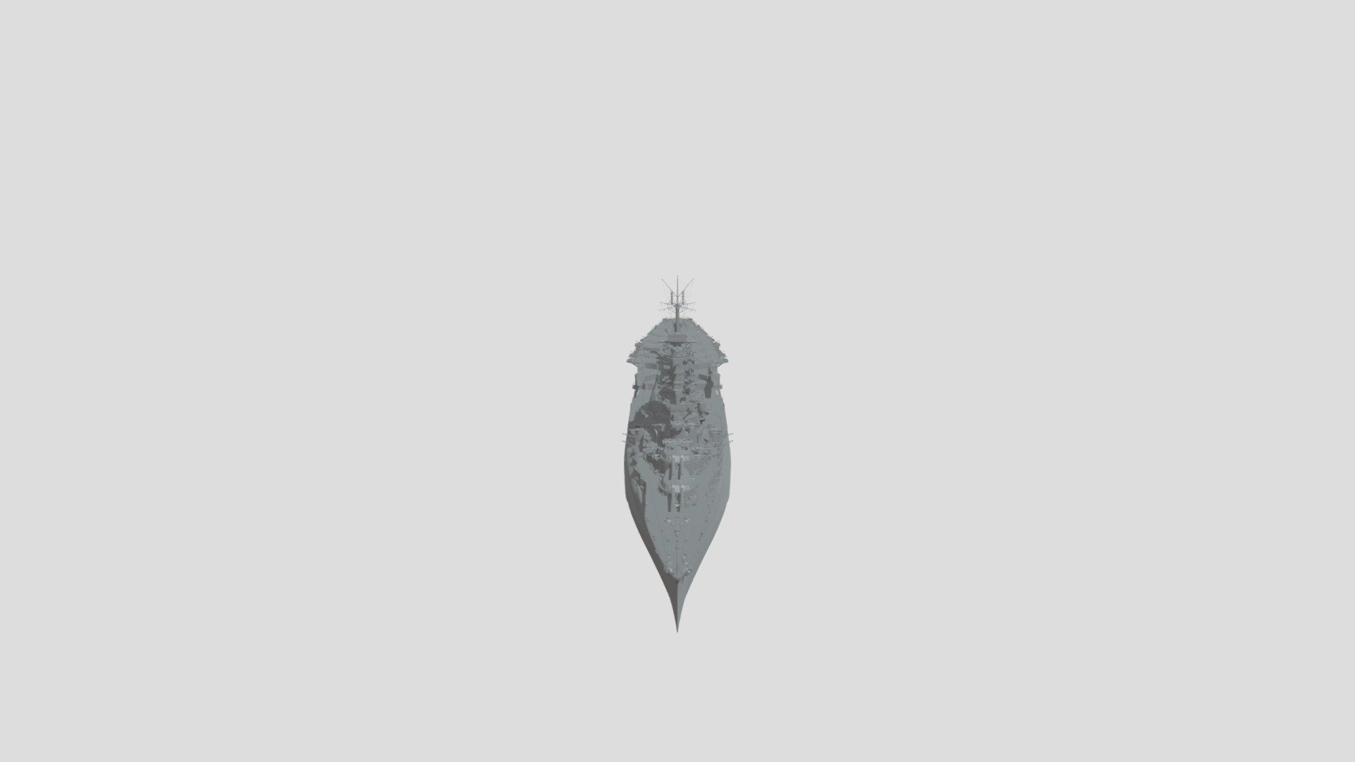 Ise-class battleship - Download Free 3D model by kriss50 [a714fb5 ...