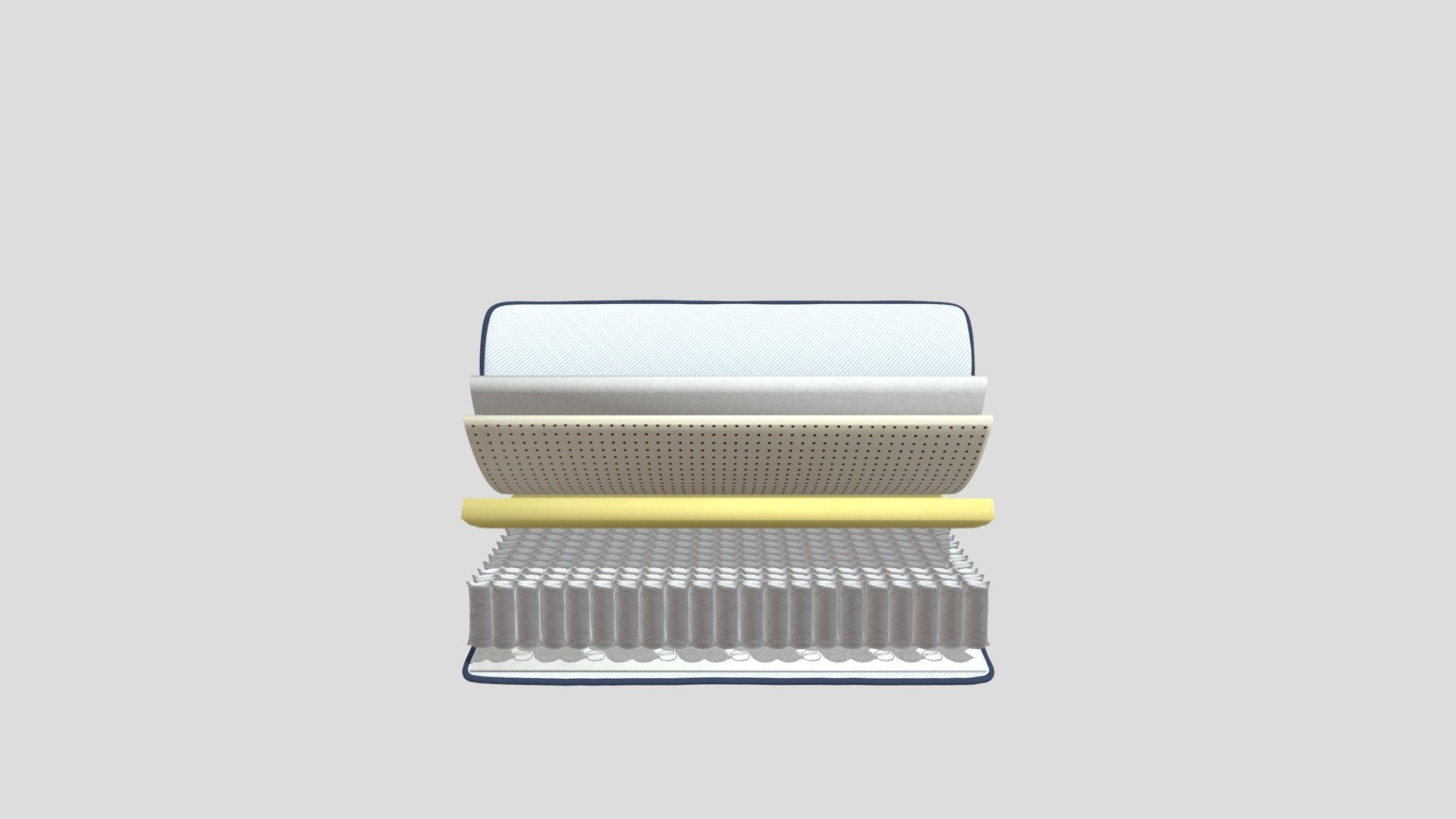 mattress test - 3D model by dongos [a714fe3] - Sketchfab