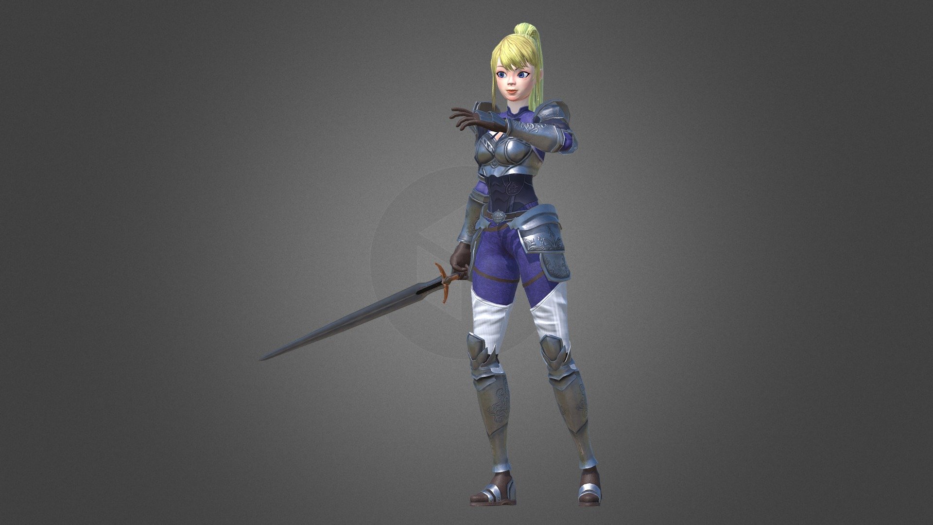 Diana, The Female Knight vol.2 - Download Free 3D model by outcast945 ...