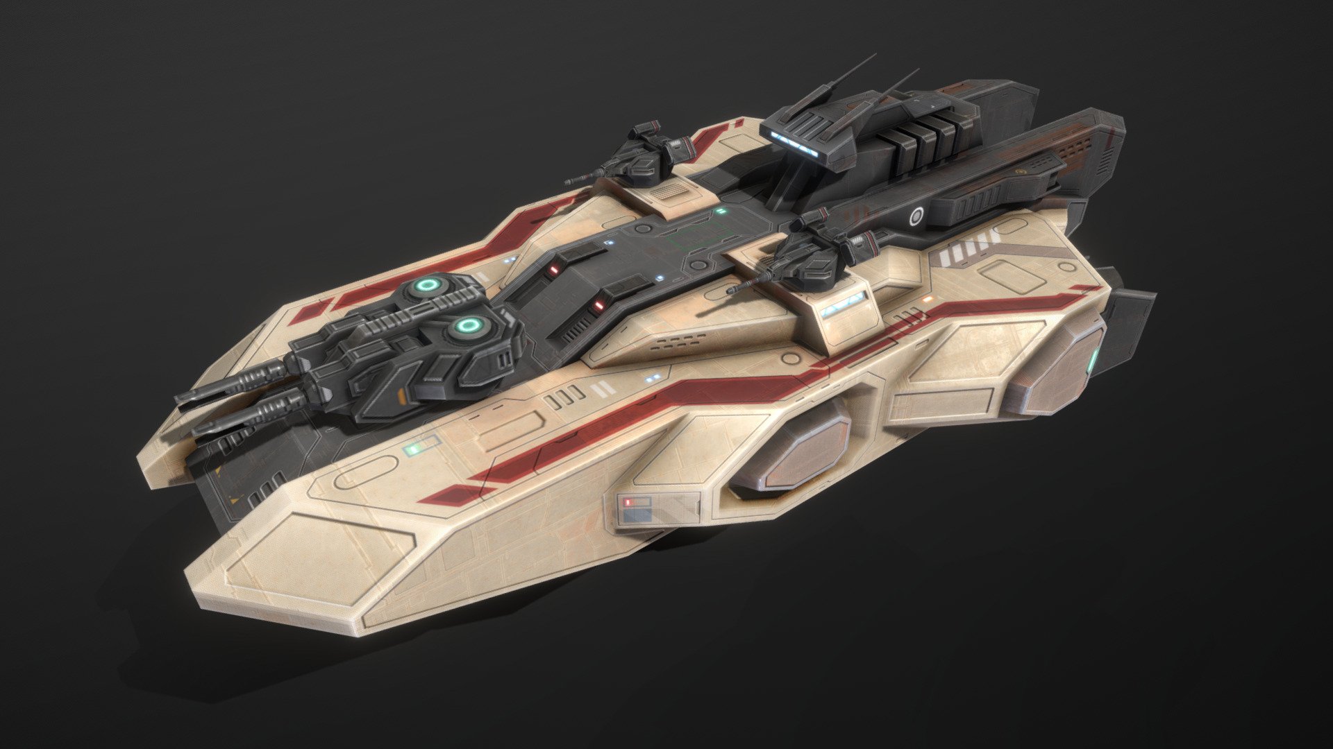 Helicon Corp Bulk Class Frigate - Buy Royalty Free 3D model by MSGDI ...