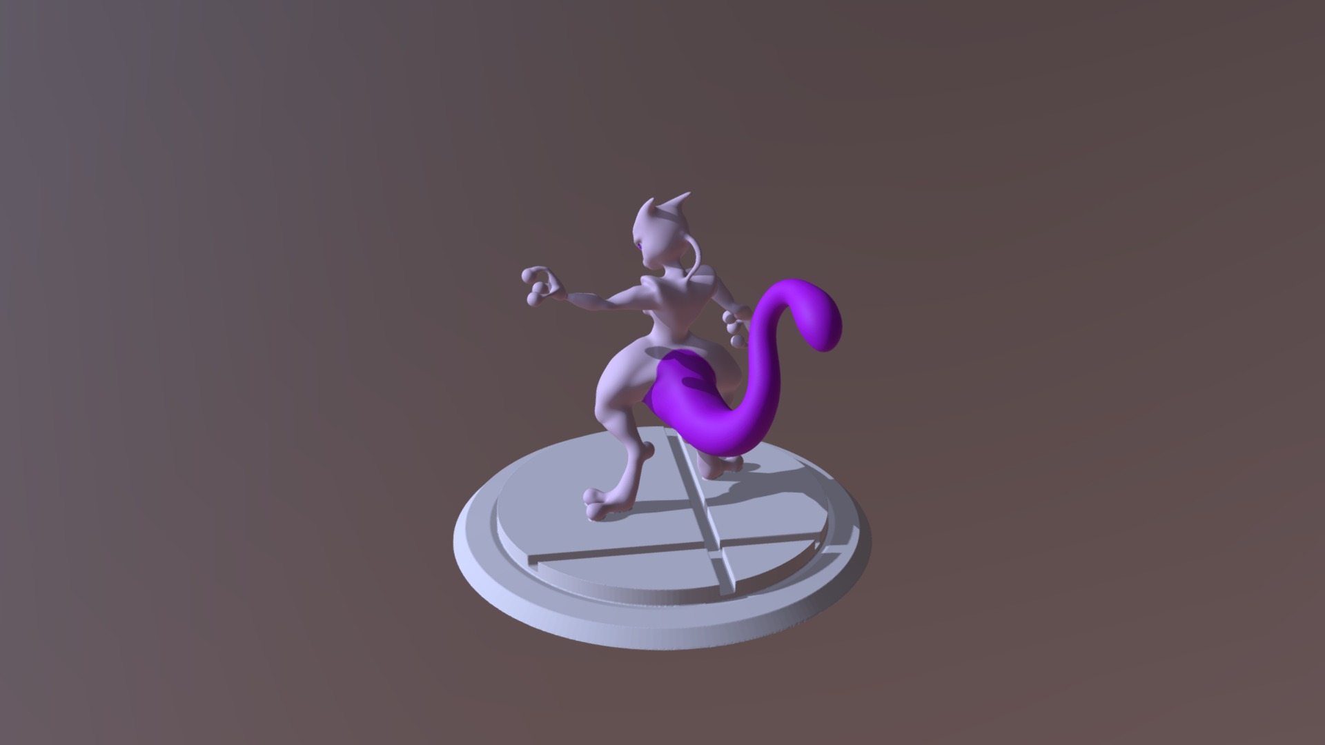 Mewtwo - 3D model by YOXEven [a71588e] - Sketchfab