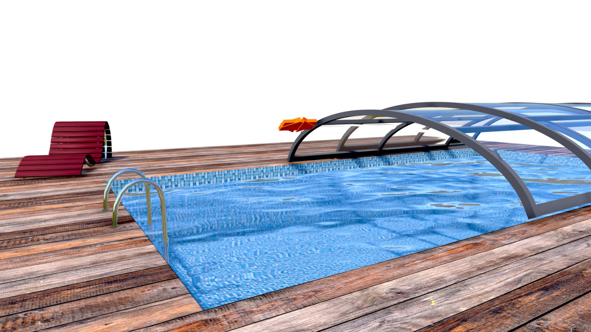 Piscine - 3D model by EmilienD [a717606] - Sketchfab