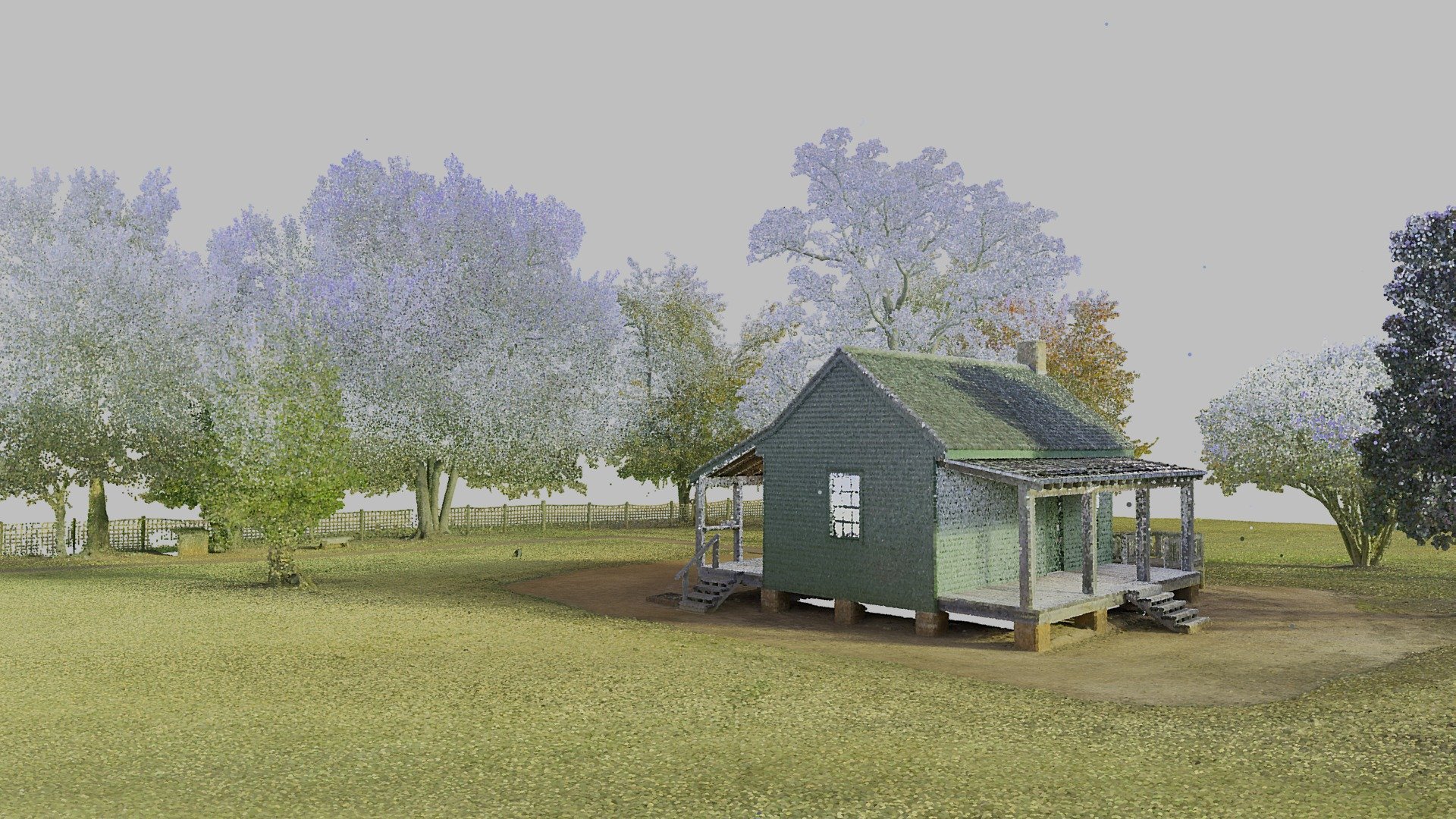 The Clark House at Jimmy Carter Boyhood Home - 3D model by Center for ...