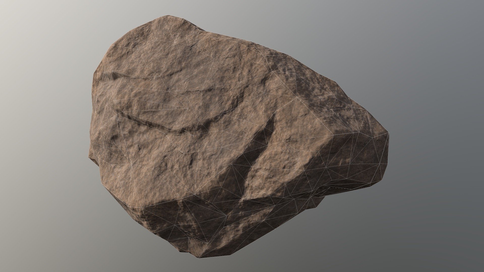 Realistic sesert boulder low poly and game ready - Buy Royalty Free 3D ...