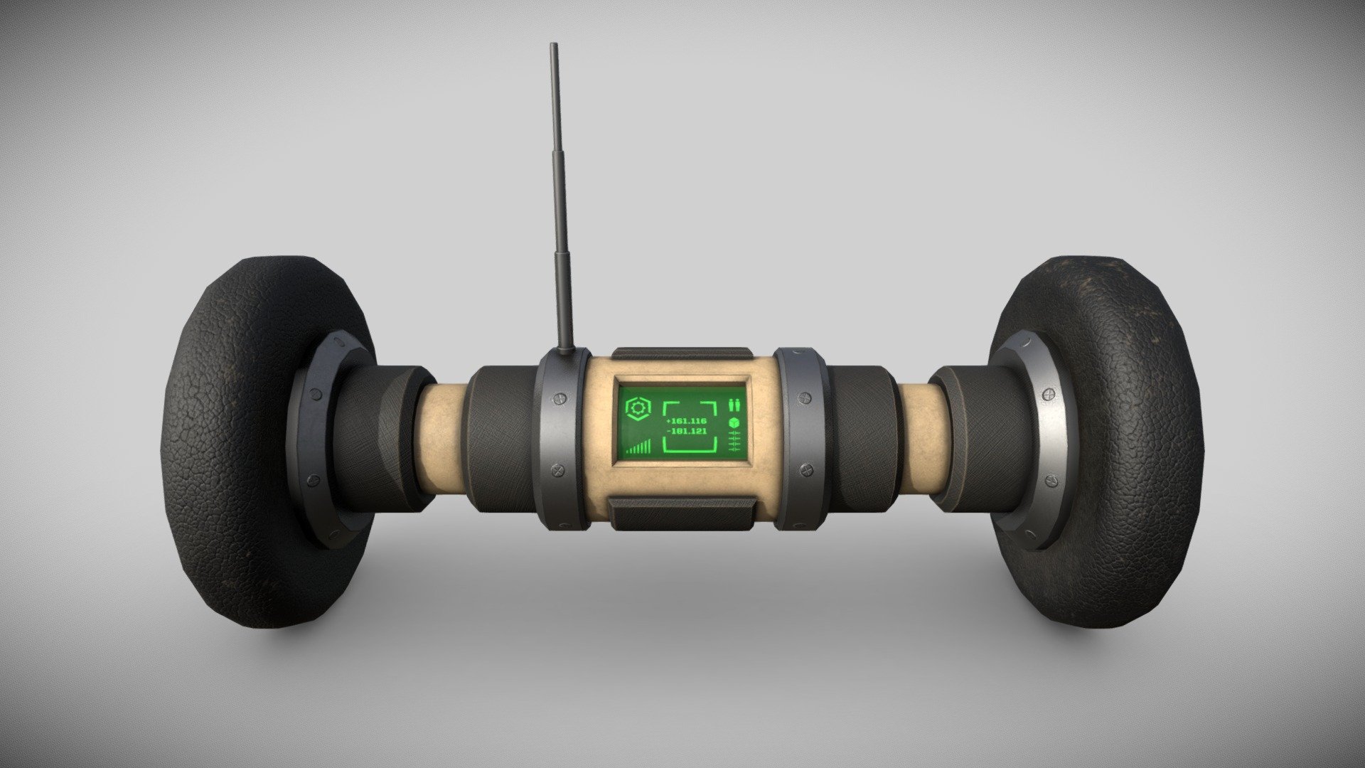 Remote Controlled Explosive - 3D model by Erdogan Taskurt ...