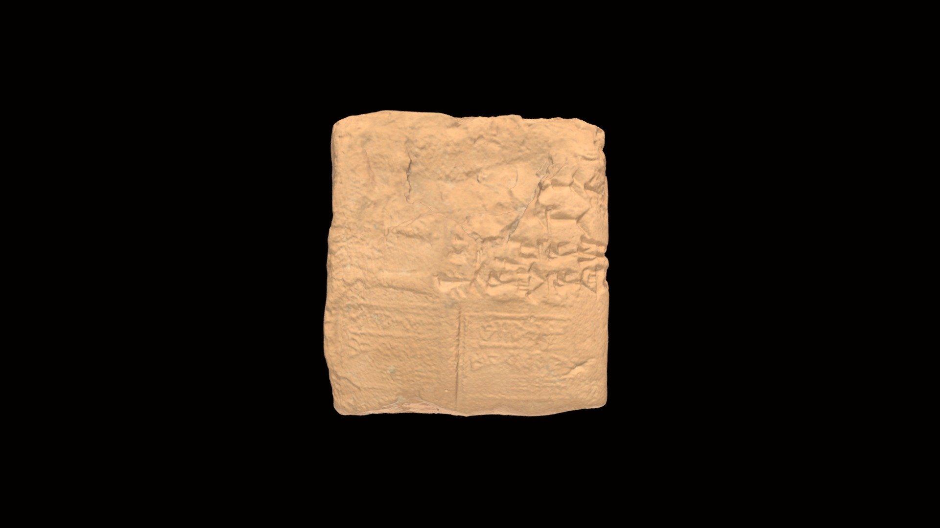 Cuneiform Tablet HMANE1909.5.10 - 3D model by Harvard Museum of the ...