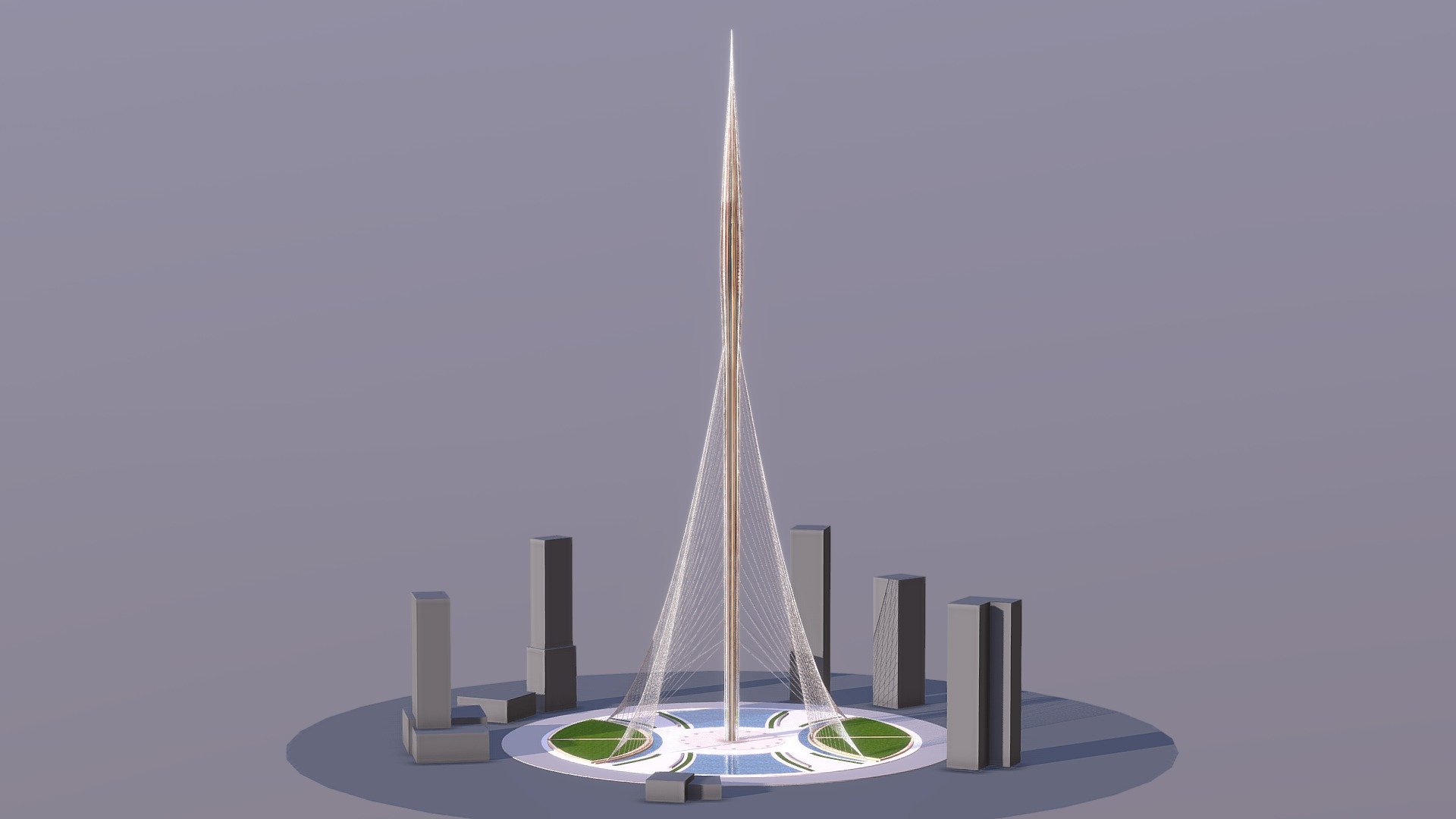 The Tower - 3D model by letsplaq [a71da66] - Sketchfab