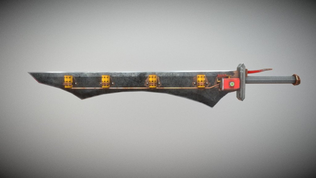 Sword zombie killer - 3D model by Mayantique [a71dcf6] - Sketchfab