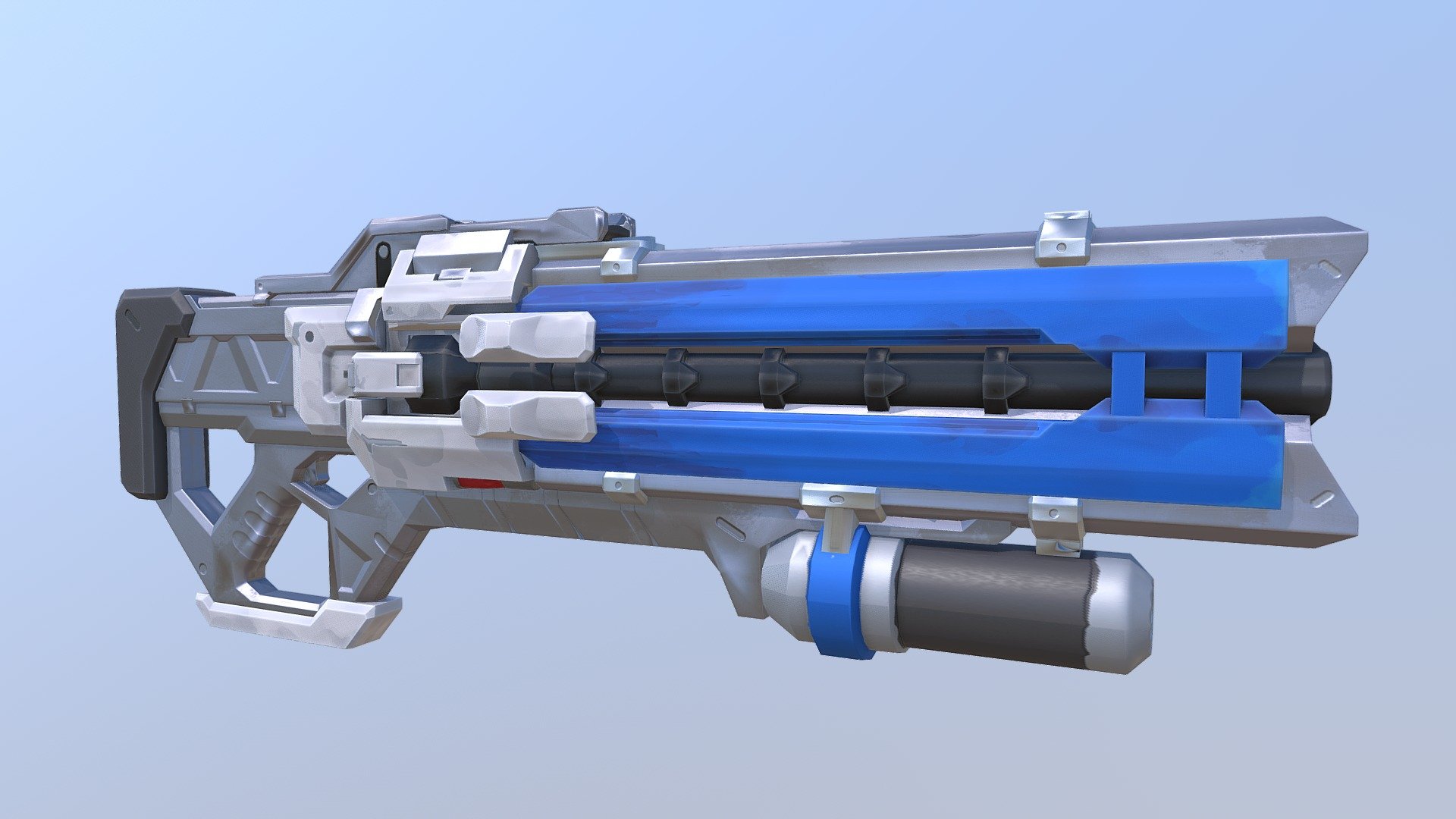 Soldier 76 gun - 3D model by TheLorry [a71e7cf] - Sketchfab