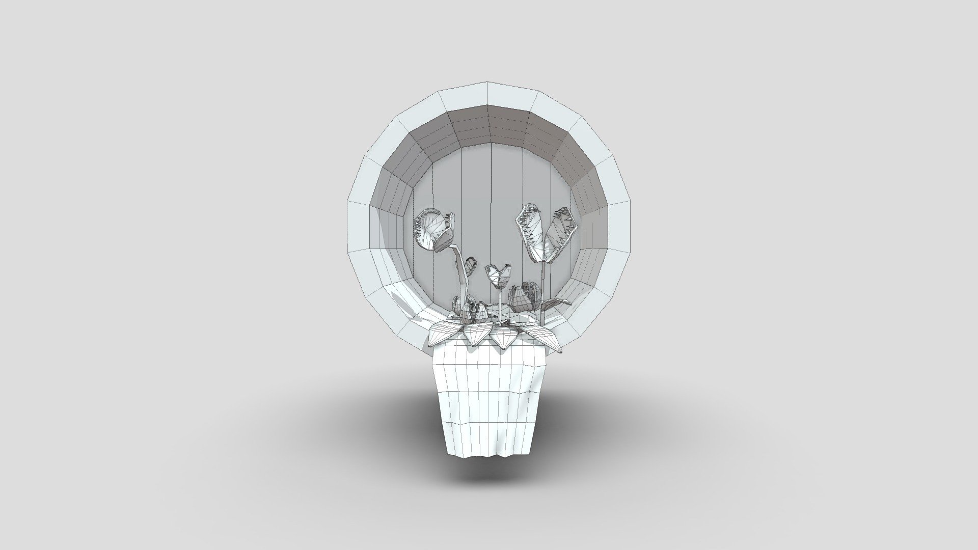CT4012 - VENUS FLY TRAP - 3D model by charliekew [a71f247] - Sketchfab