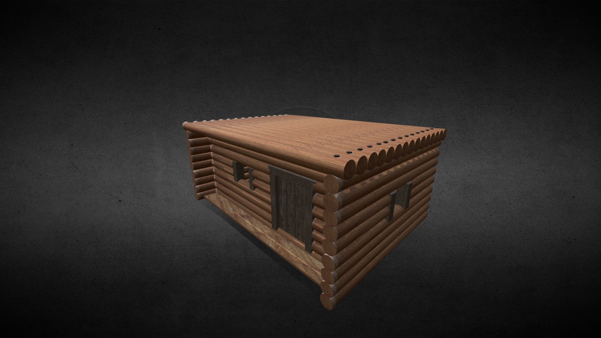 log cabin - Download Free 3D model by Alz1970 [a71f479] - Sketchfab
