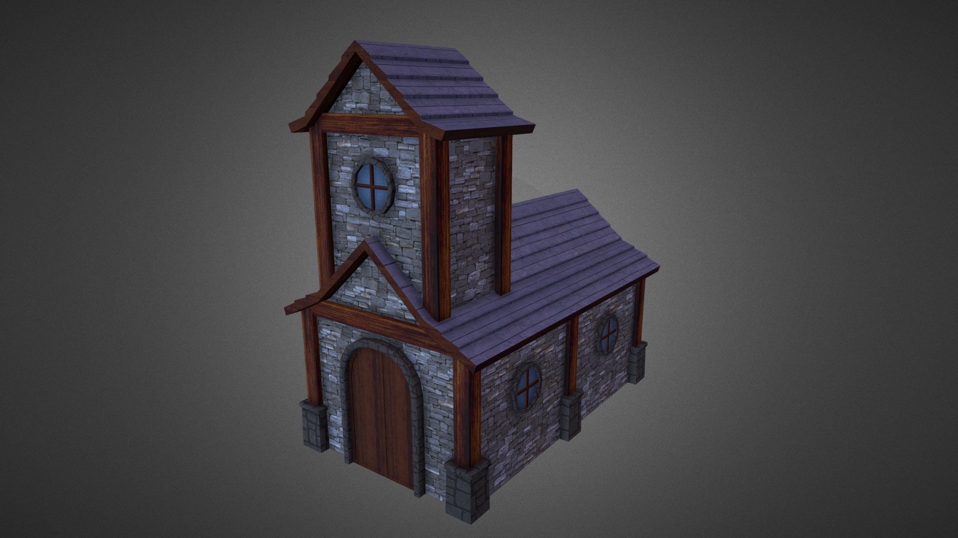 Church (City Project) - 3D model by MuriloFazan [a720133] - Sketchfab