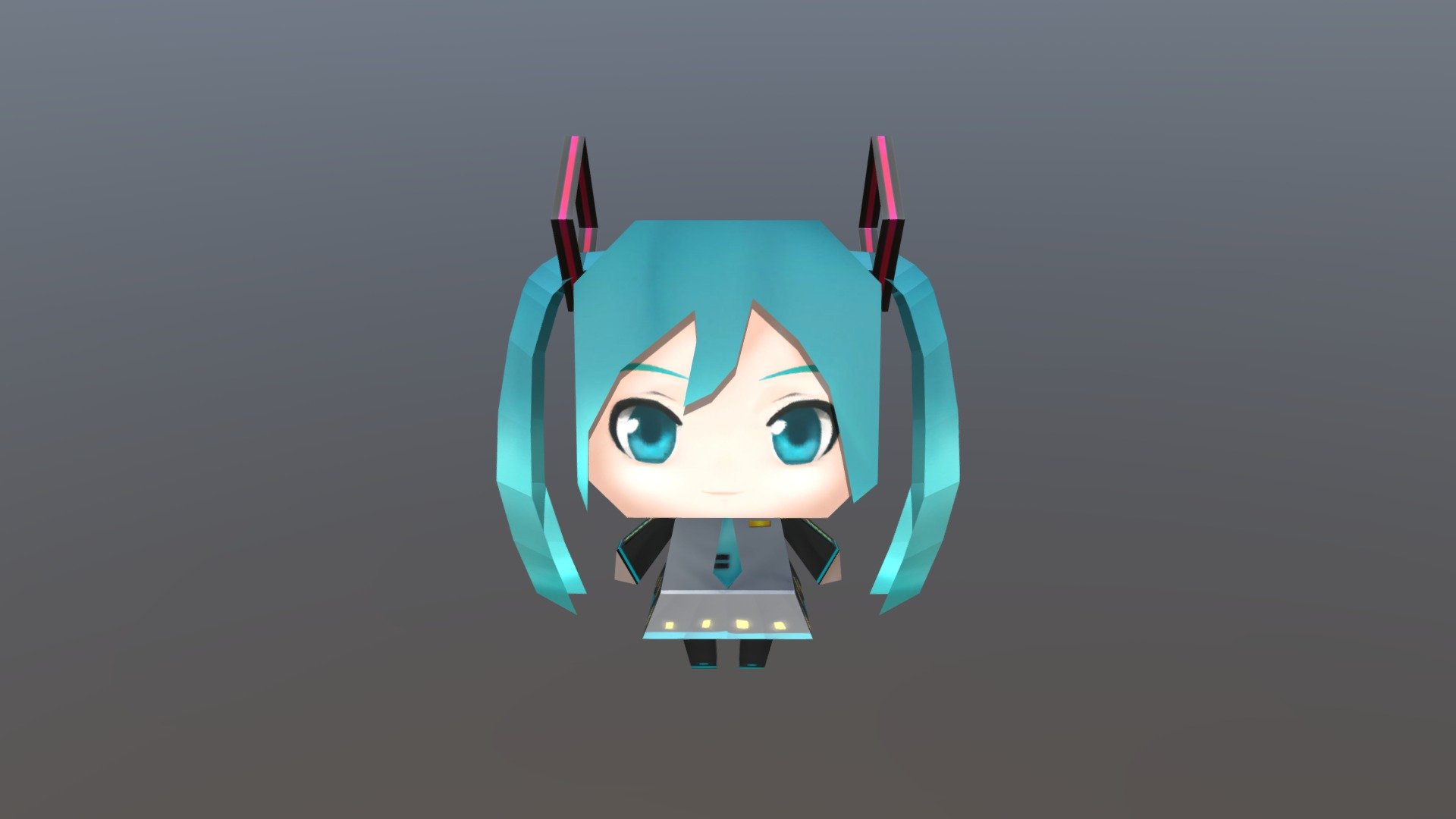 HATSUNE MIKU _ Paper art - Download Free 3D model by R.chill [a721b29 ...