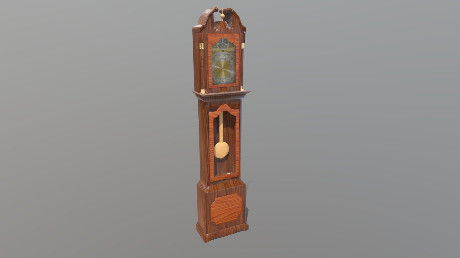 Grandfather Clock - Download Free 3D model by otsnider [a722096 ...