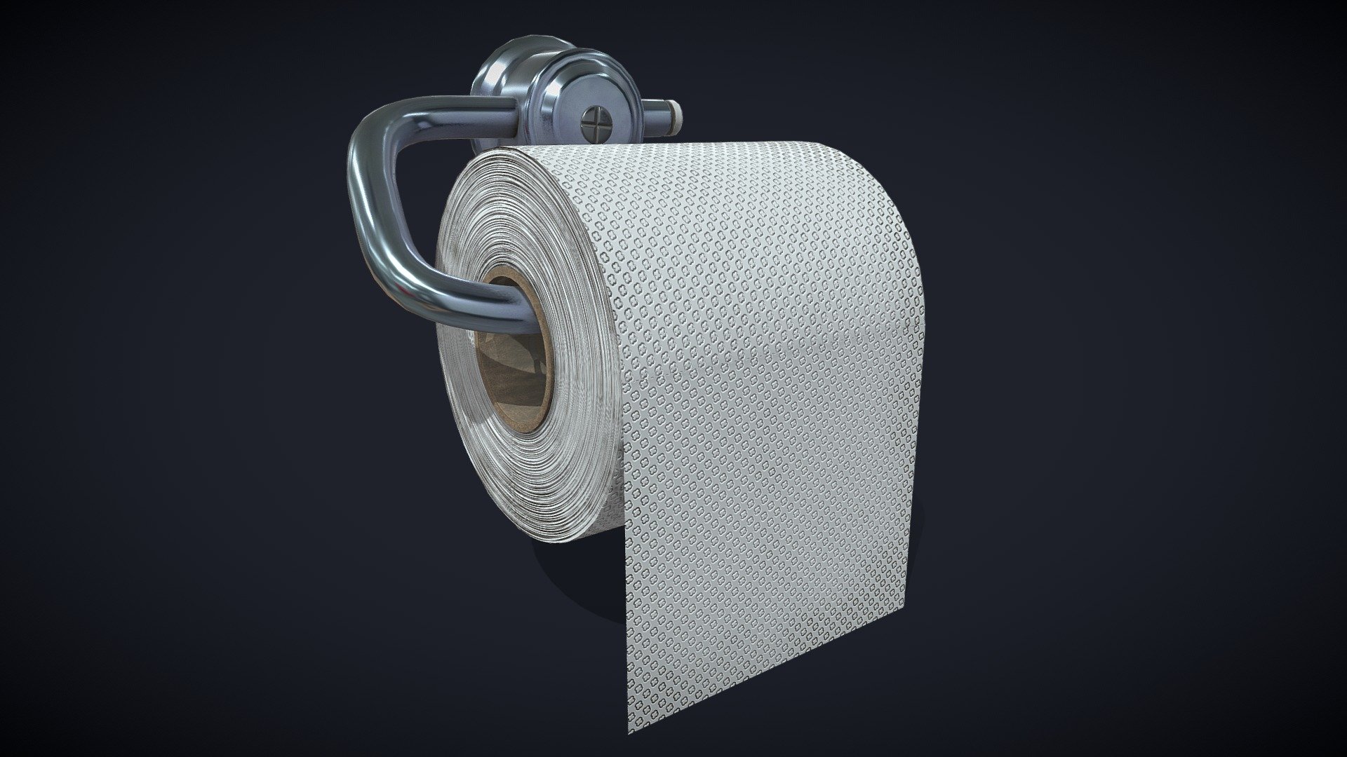 Toilet Paper Holder - 12MB - Download Free 3D model by Mehdi Shahsavan ...