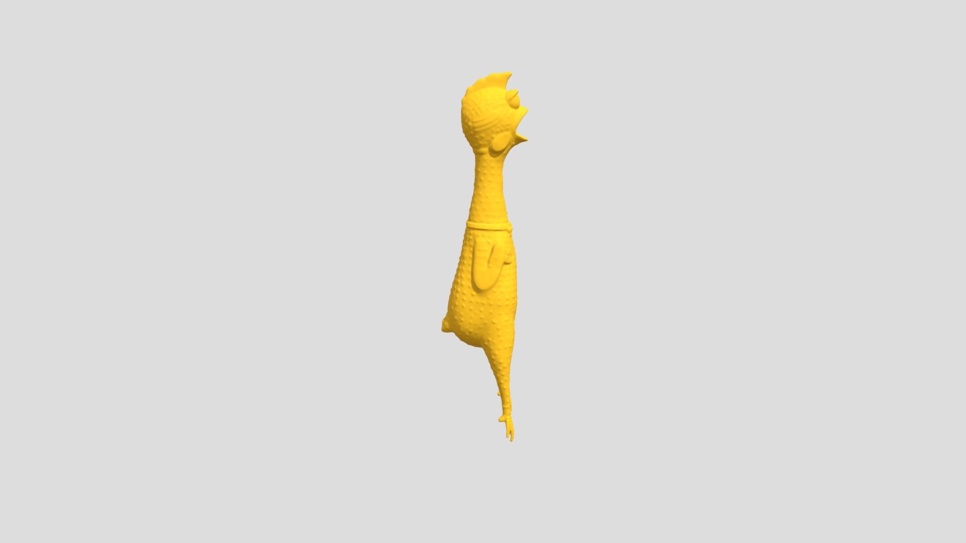 yellow rubber chicken - 3D model by wyatt_kiddy [a7271cd] - Sketchfab