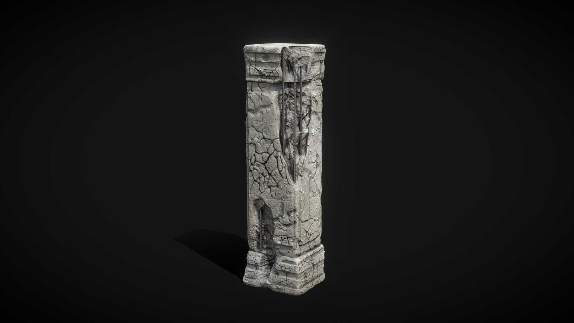 Pillar - Buy Royalty Free 3D model by cgmax7 [a72916d] - Sketchfab Store