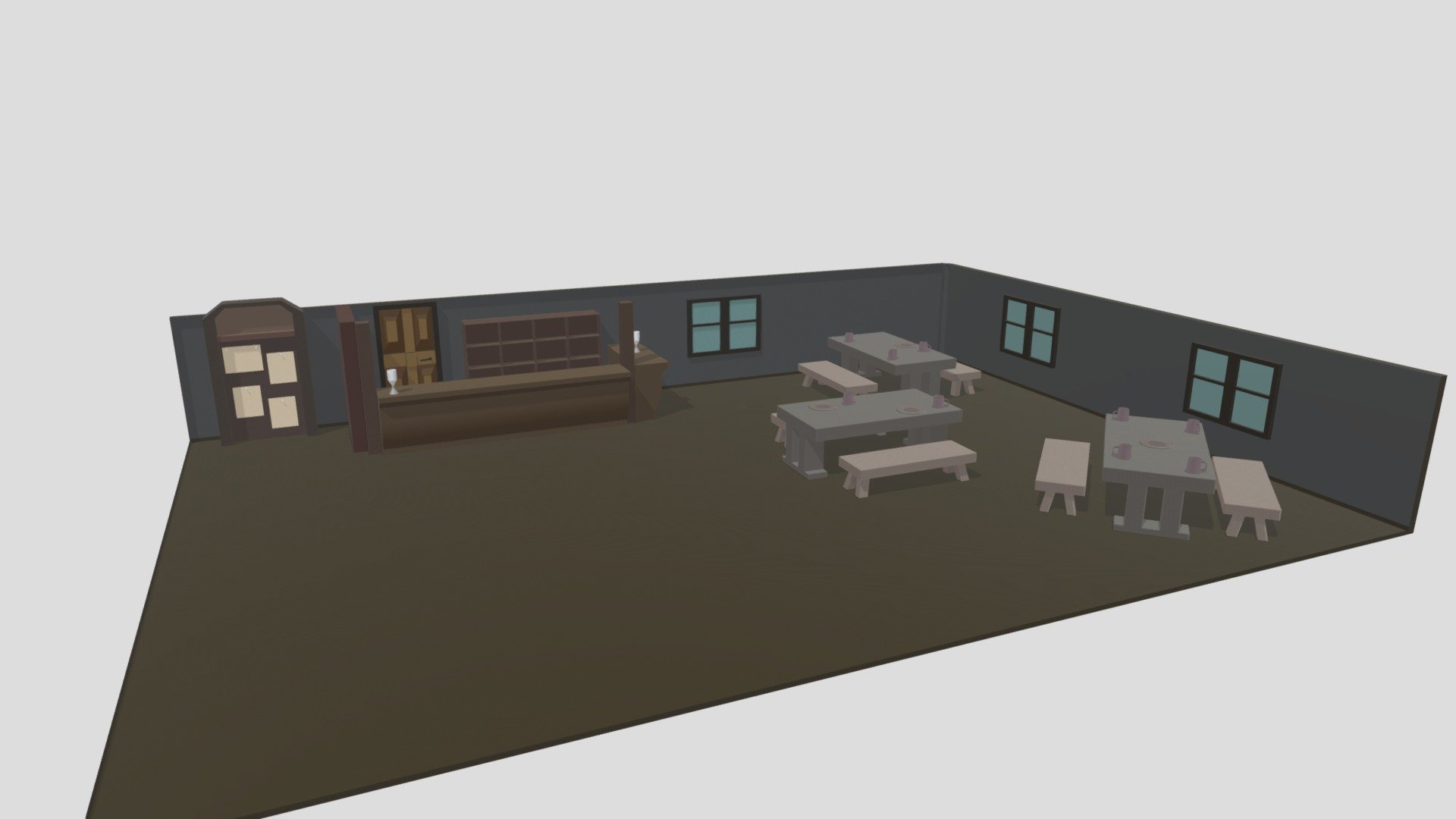 Simple Tavern Look - 3D model by keytotruth12 [a729bdd] - Sketchfab