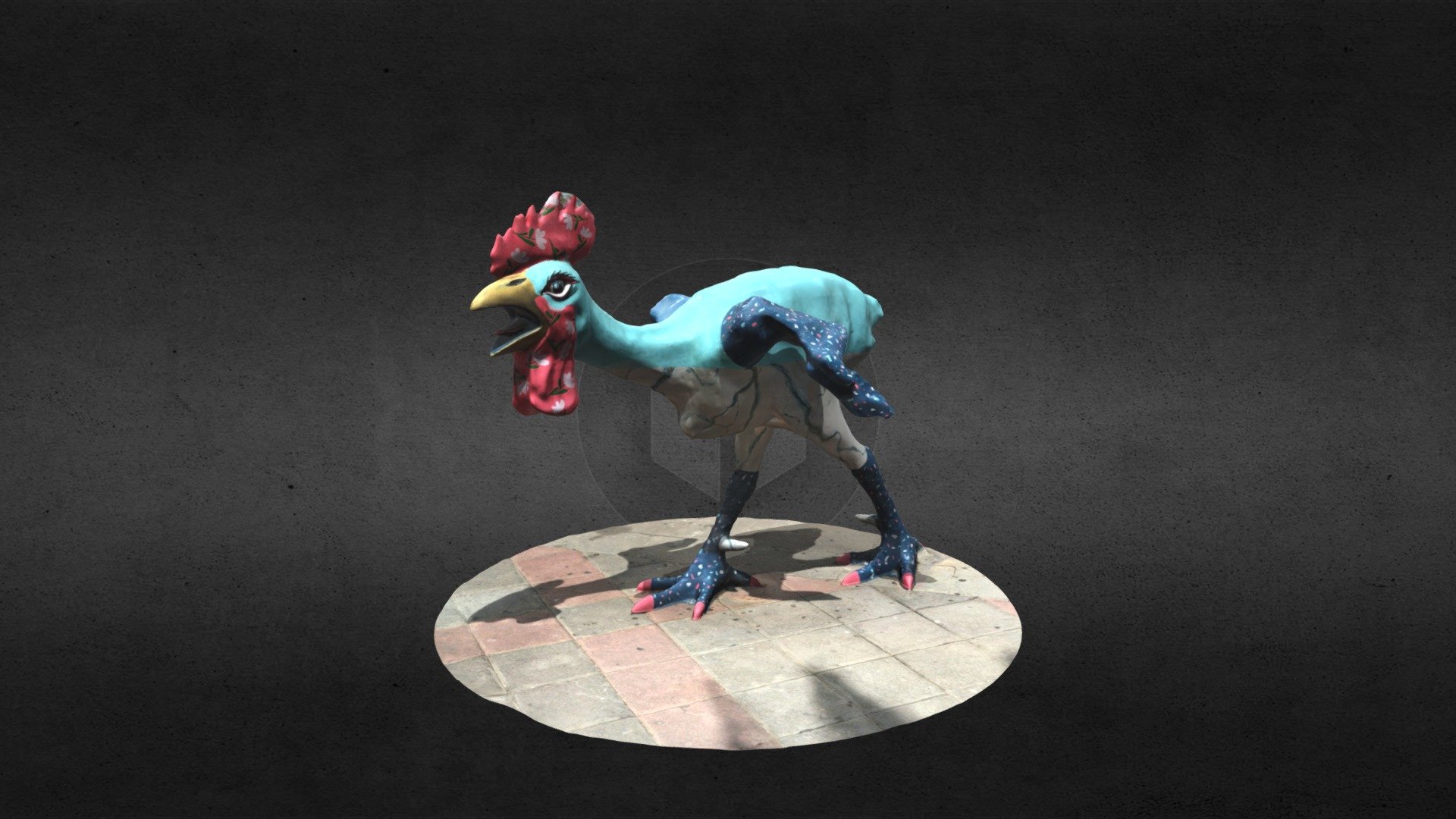 GALLO RAFAEL LAUREANO - 3D model by MVCG [a72af41] - Sketchfab
